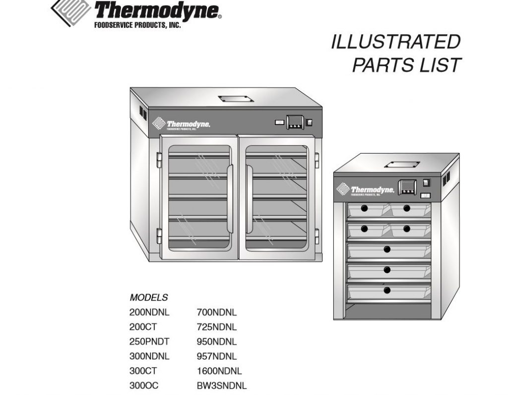 THERMODYNE 200NDNL 200CT 250PNDT 300NDNL 300CT 300OC 700NDNL 725NDNL ...