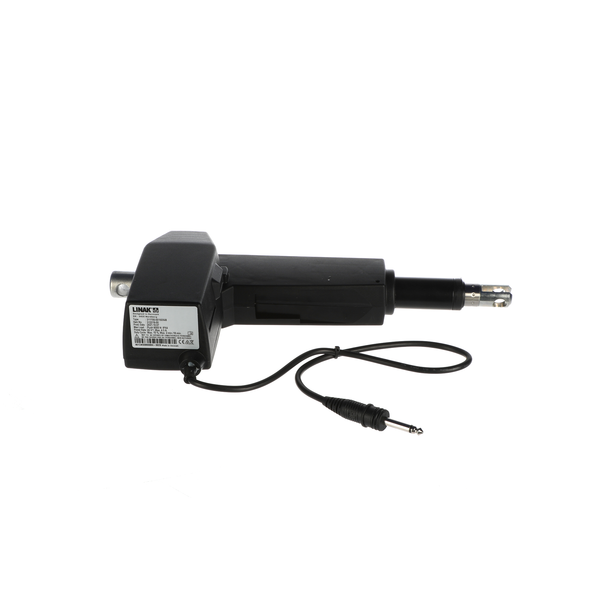 304274 HOBART BLACK LINAK RAM WITHOUT SLOT - Foodservice Equipment Spares