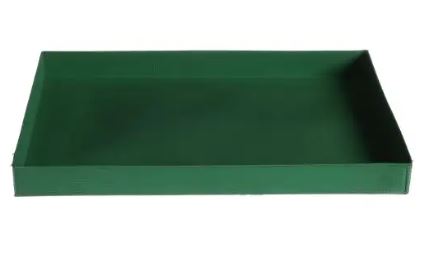 FESU1850 E2 Green Solid Base Tray Half Size - Foodservice Equipment Spares